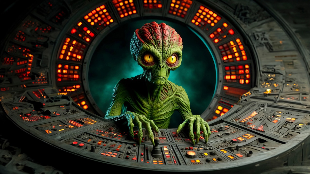 Download Ai Generated, Alien, Creature. Royalty-Free Stock Illustration ...