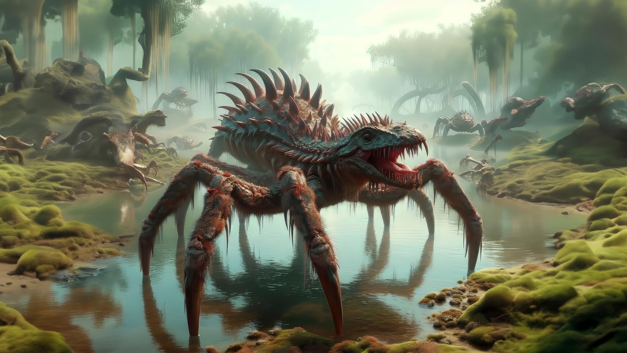 Download Ai Generated, Alien, Creature. Royalty-Free Stock Illustration ...