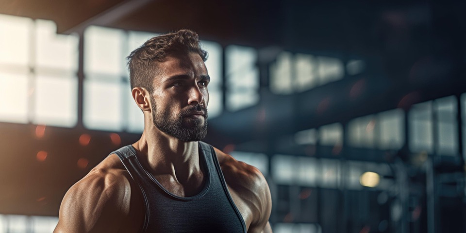 Download Ai Generated, Man, Workout. Royalty-Free Stock Illustration ...