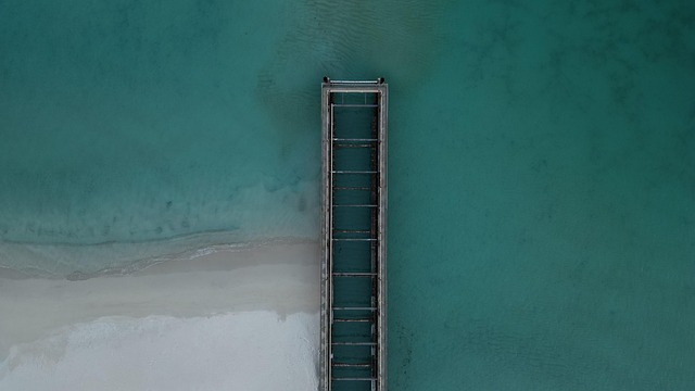Aerial View Beach Jetty - Free photo on Pixabay - Pixabay