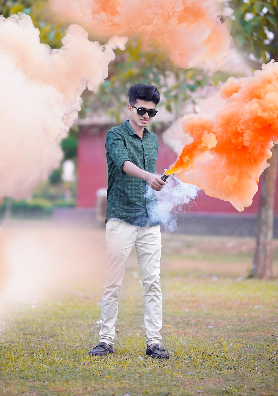 Boy Color Smoke Smart - Free photo on Pixabay