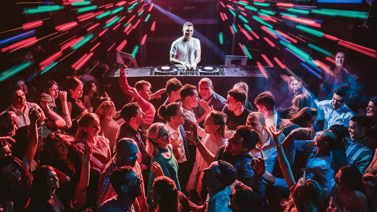Download Club Club, Dj, Night Night. Royalty-Free Stock Illustration ...