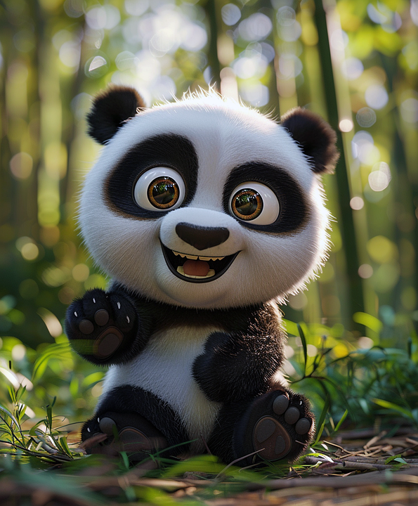 Download Ai Generated, Panda, Cute. Royalty-Free Stock Illustration ...