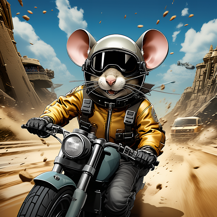 Download Ai Generated, Rat, Rideer. Royalty-Free Stock Illustration ...
