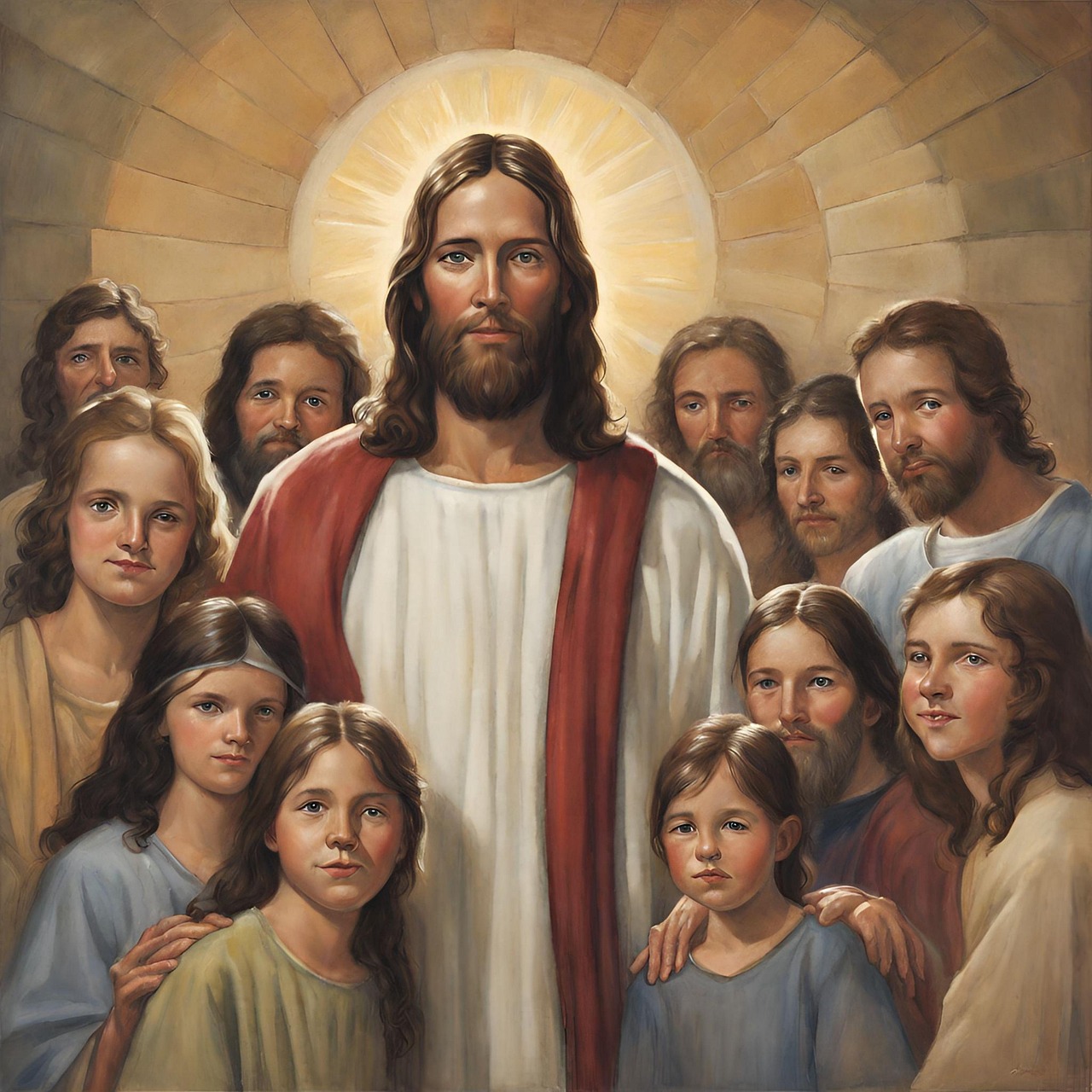 Download Ai Generated, Jesus, Christ. Royalty-Free Stock Illustration ...