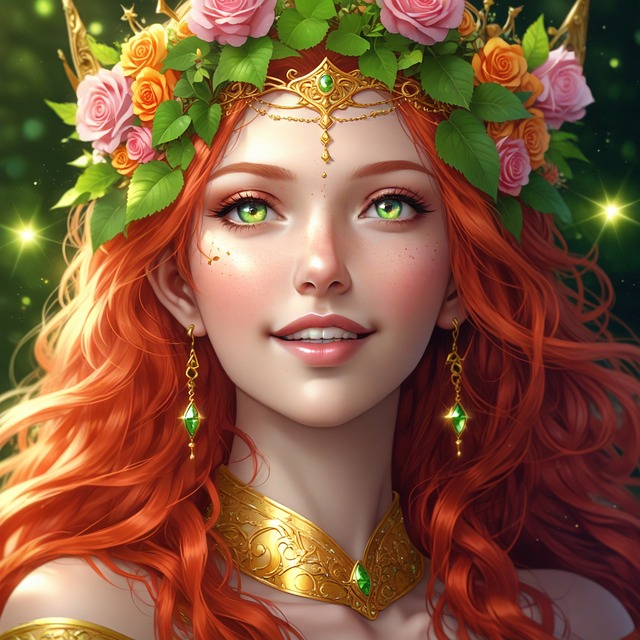 Ai Dihasilkan Wanita Bunga-Bunga - Gambar gratis di Pixabay - Pixabay