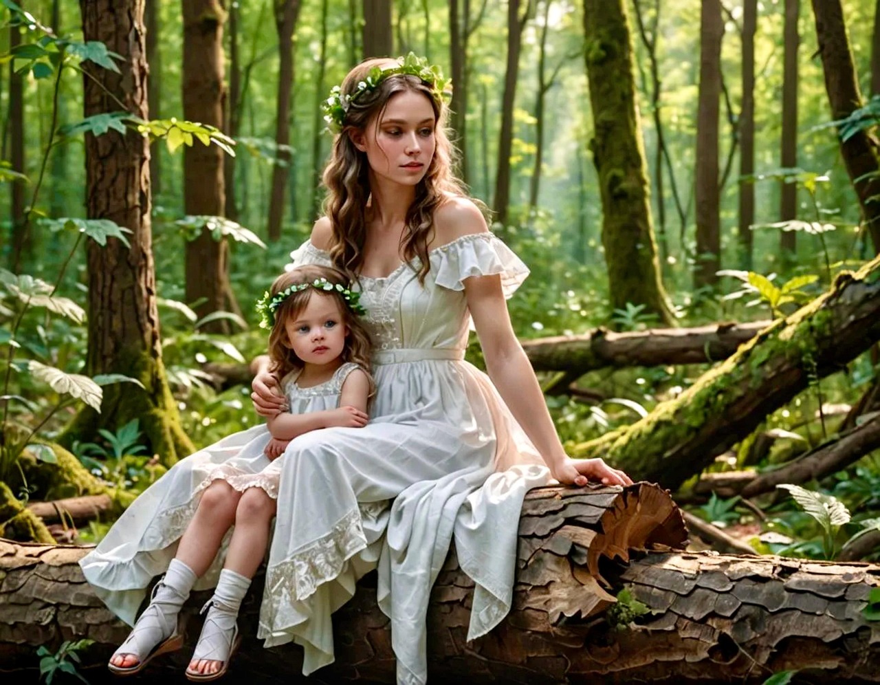 Download Ai Generated, Mother, Child. Royalty-Free Stock Illustration ...