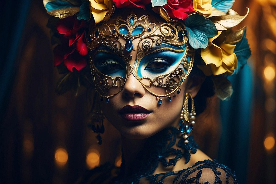 Download Woman, Masquerade, Party. Royalty-Free Stock Illustration ...