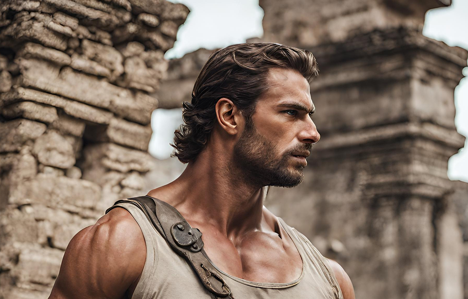 Download Ai Generated, Man, Ruins. Royalty-Free Stock Illustration Image - Pixabay