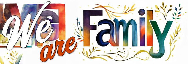 Download We Are Family, Sign, Banner. Royalty-Free Stock Illustration ...