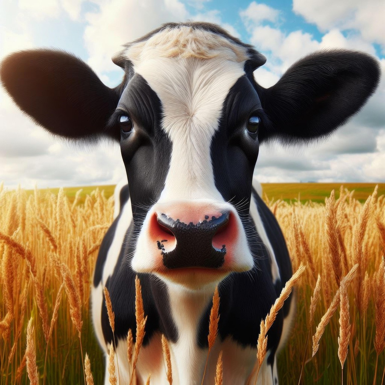 Download Ai Generated, Cow, Nature. Royalty-Free Stock Illustration ...