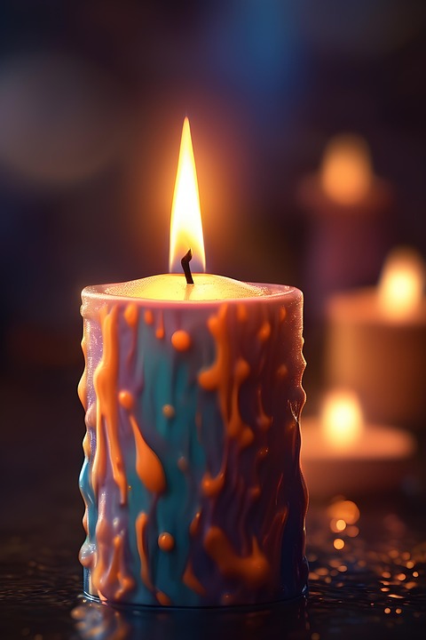 Download Ai Generated, Candle, Light. Royalty-Free Stock Illustration ...