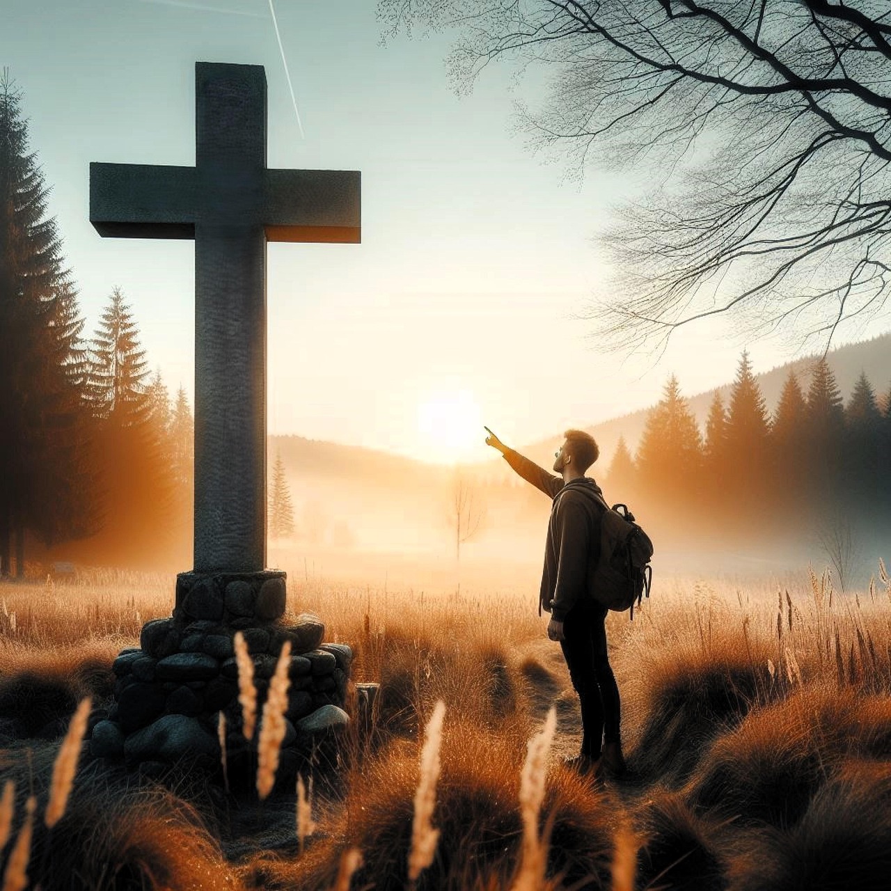 Download Ai Generated, Man, Religion. Royalty-Free Stock Illustration ...