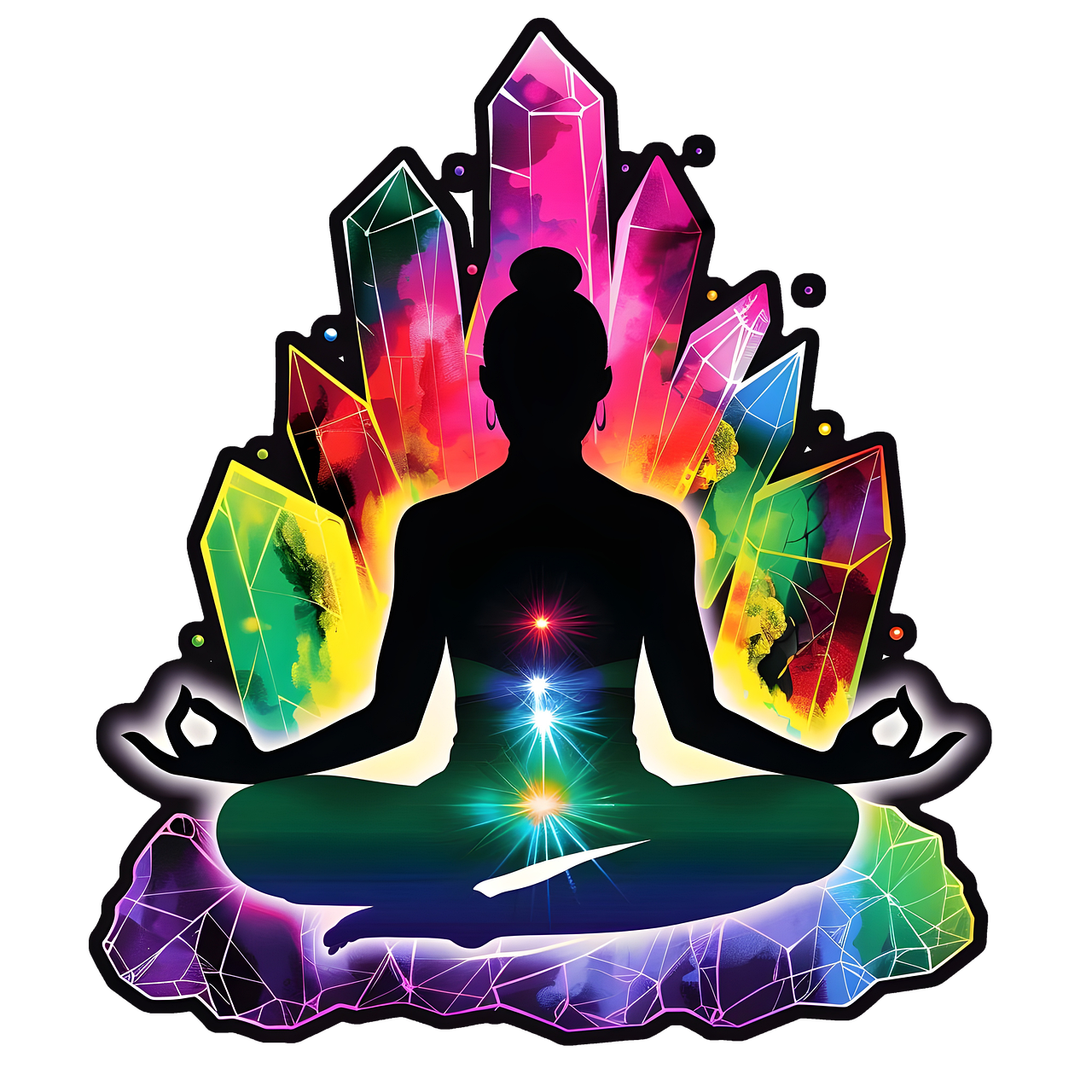 Download Ai Generated, Woman, Chakra. Royalty-Free Stock Illustration ...