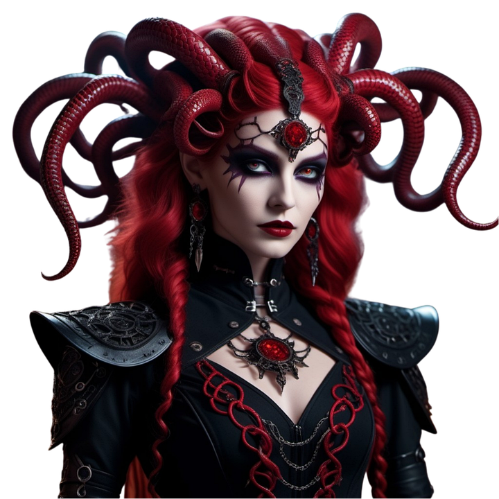 Download Ai, Medusa Style, Fantasy. Royalty-Free Stock Illustration ...