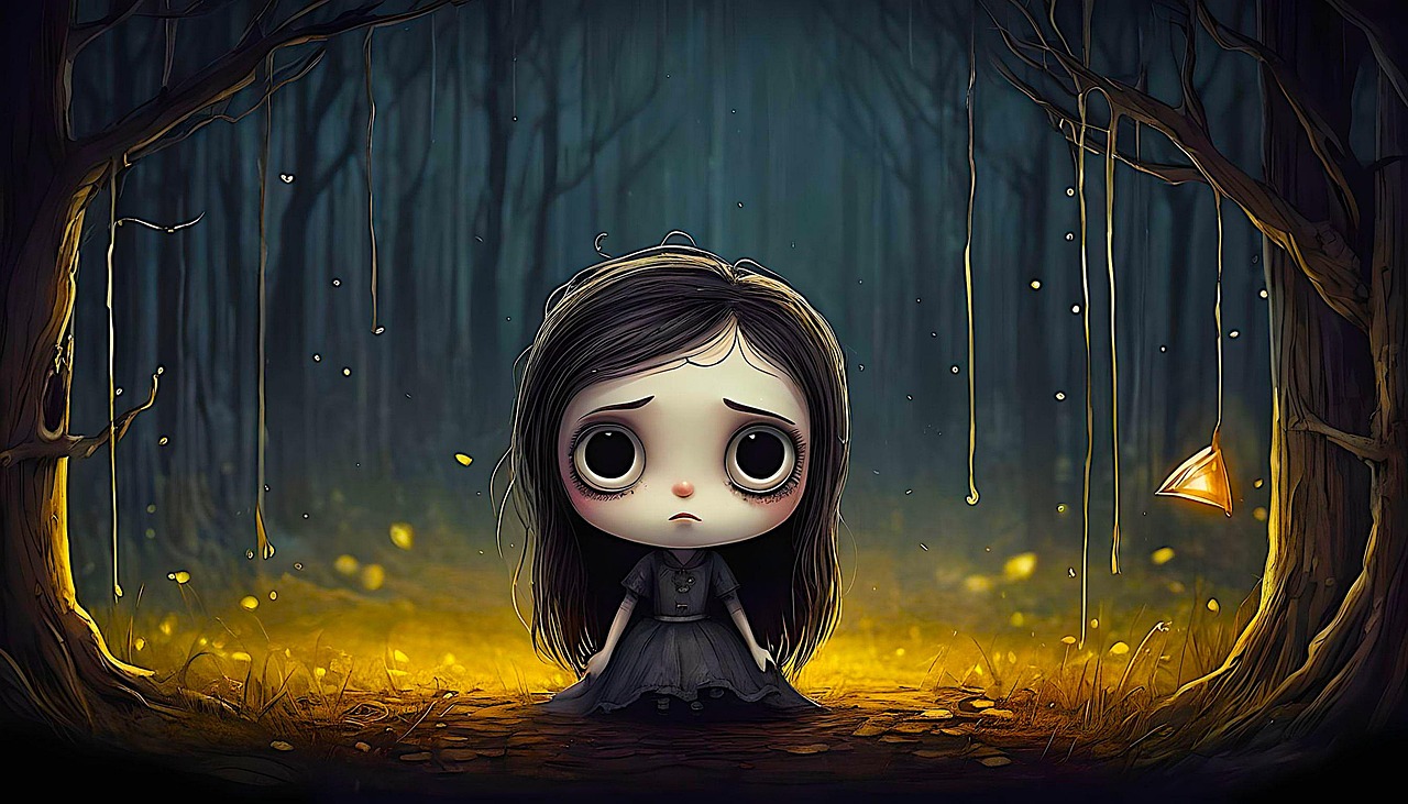 Download Ai Generated, Woman, Sad. Royalty-Free Stock Illustration ...