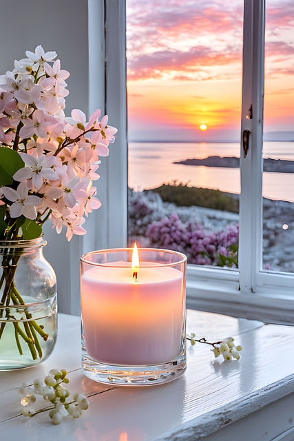 Kaars Raam Zonsondergang - Gratis afbeelding op Pixabay