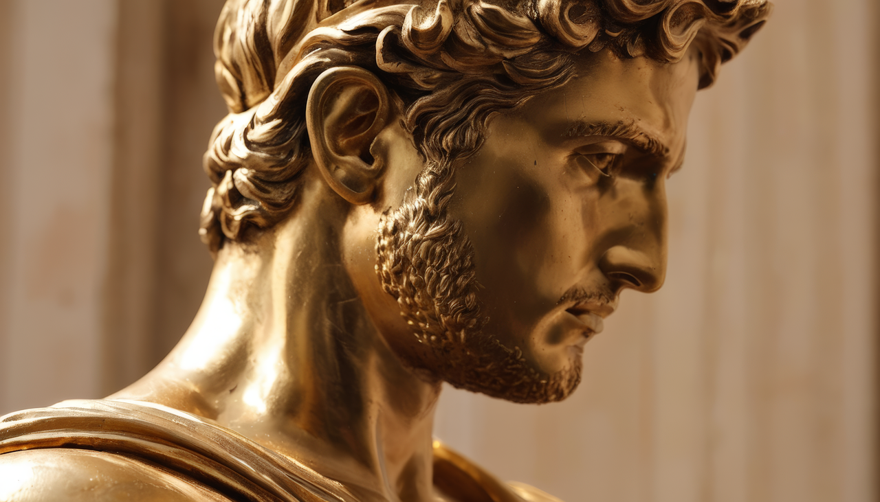 Download Ai Generated, Man, Statue. Royalty-Free Stock Illustration ...