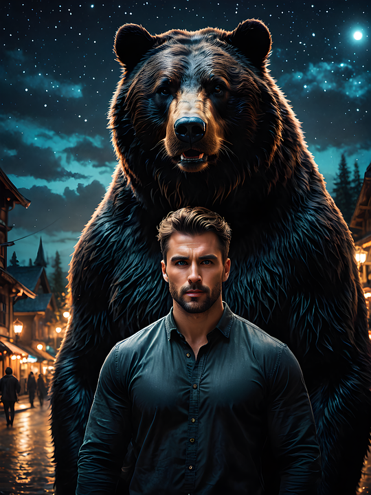 Download Bear, Man, Shifter. Royalty-Free Stock Illustration Image ...