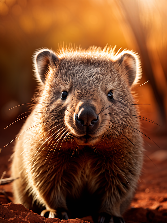 Download Wombat, Australia, Marsupial. Royalty-Free Stock Illustration ...