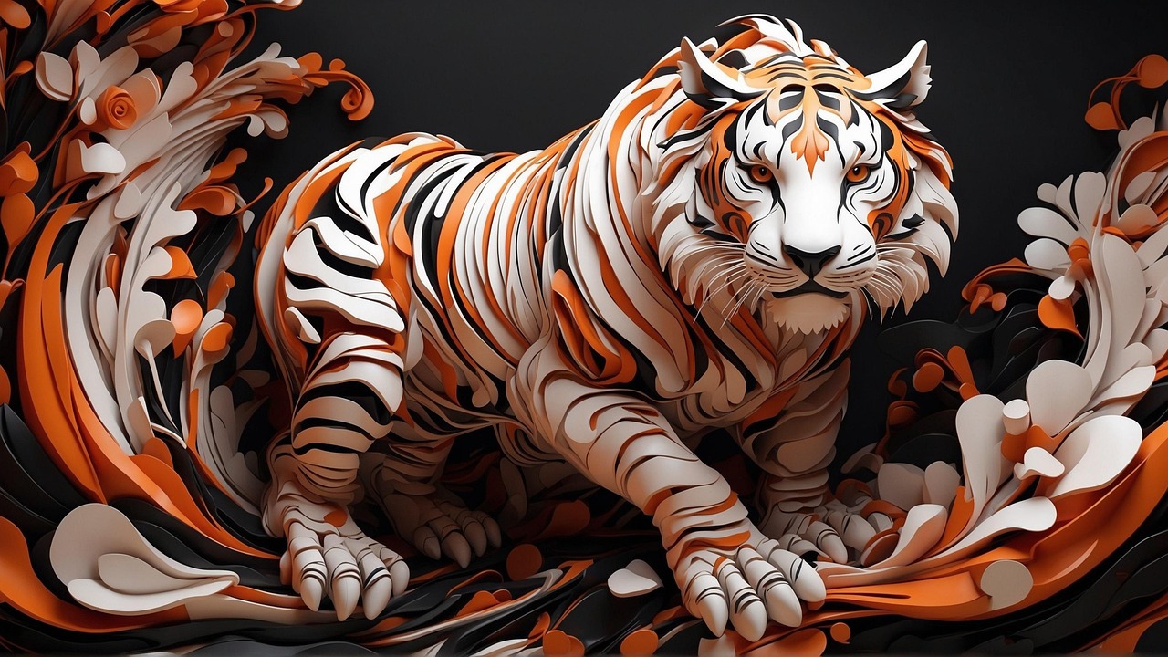 Download Ai Generated, Tiger, Animal. Royalty-Free Stock Illustration ...