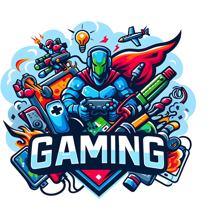 Download Ai Generated, Gaming, Logo. Royalty-Free Stock Illustration ...