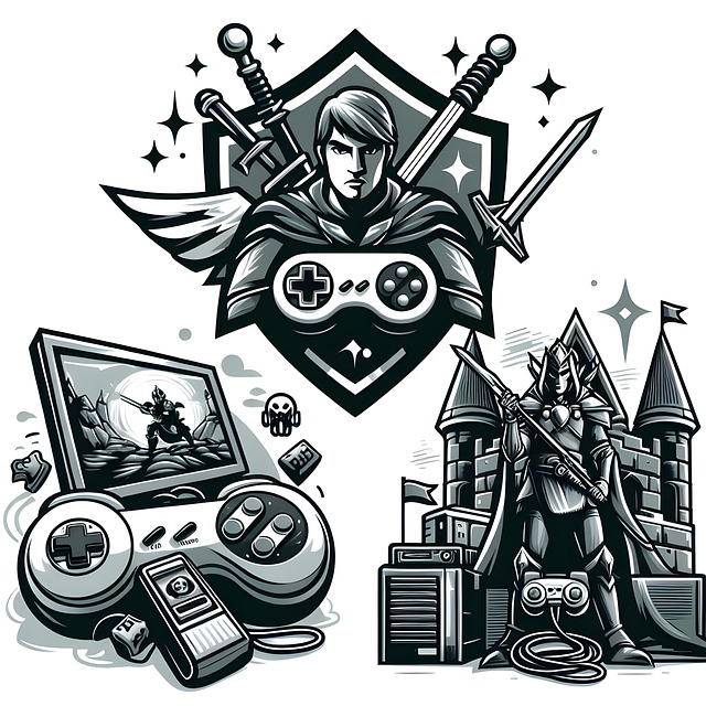 Download Gaming, Logo, Technology. Royalty-Free Stock Illustration ...