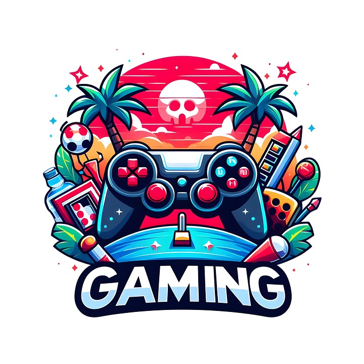 Download Gaming, Logo, Technology. Royalty-Free Stock Illustration ...