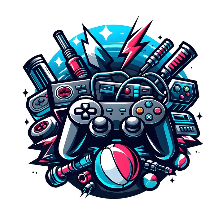 Download Gaming, Logo, Technology. Royalty-Free Stock Illustration ...