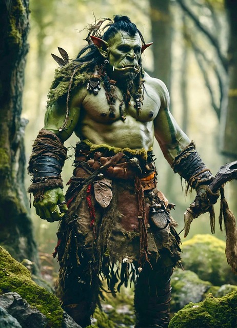 Download Ai Generated, Orc, Warrior. Royalty-Free Stock Illustration ...