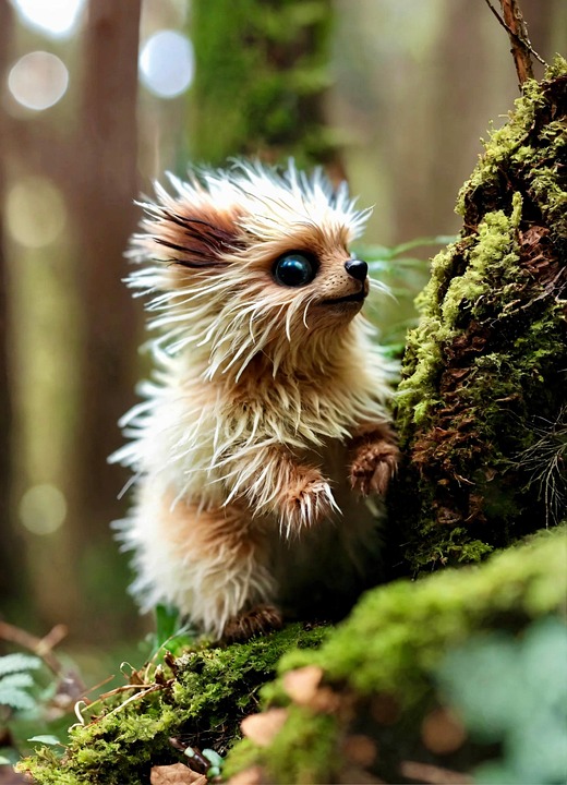 Download Creature, Forest, Cute. Royalty-Free Stock Illustration Image ...