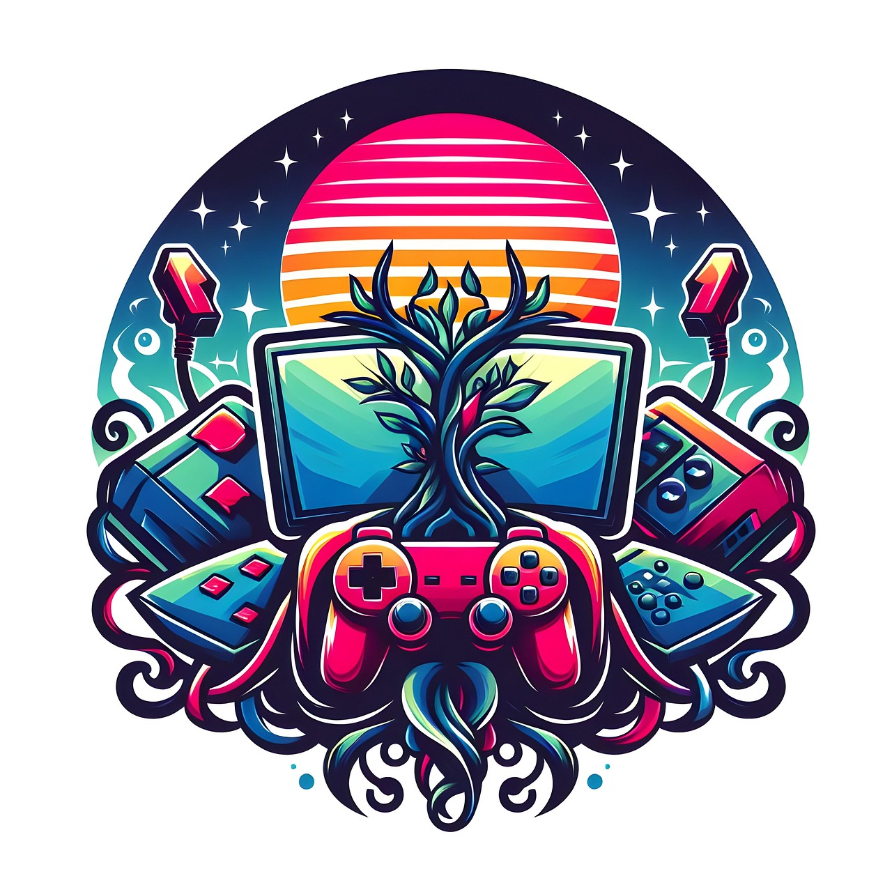 Download Ai Generated, Console, Controller. Royalty-Free Stock ...