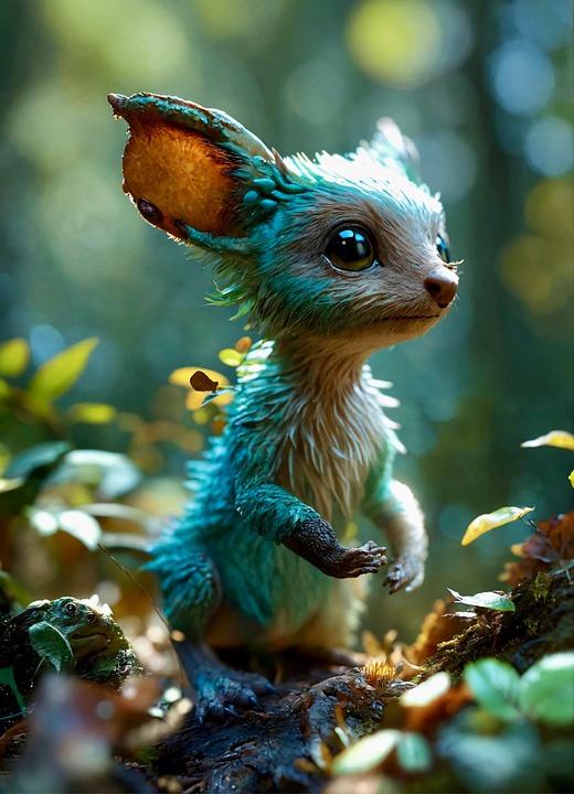 Download Ai Generated, Creature, Forest. Royalty-Free Stock ...