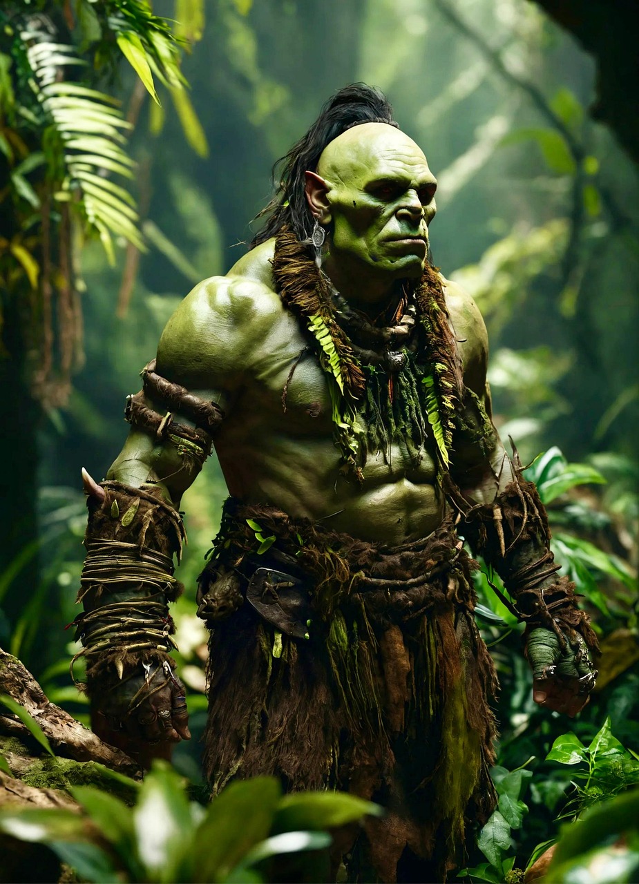 Download Ai Generated, Orc, Warrior. Royalty-Free Stock Illustration ...