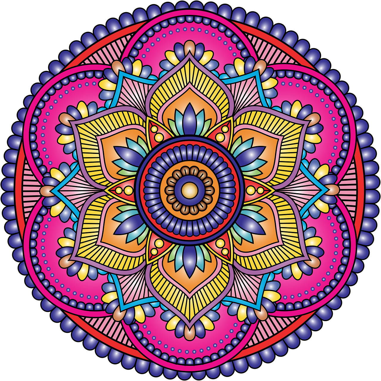 Mandala Ornament Behang Gratis Afbeelding Op Pixabay Pixabay