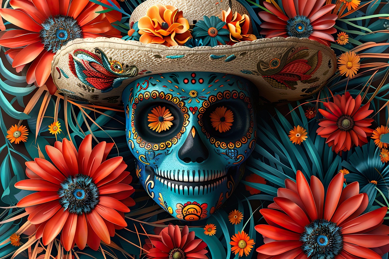 Download Cinco Dee Mayo, Cinco De Mayo, Skull. Royalty-Free Stock ...