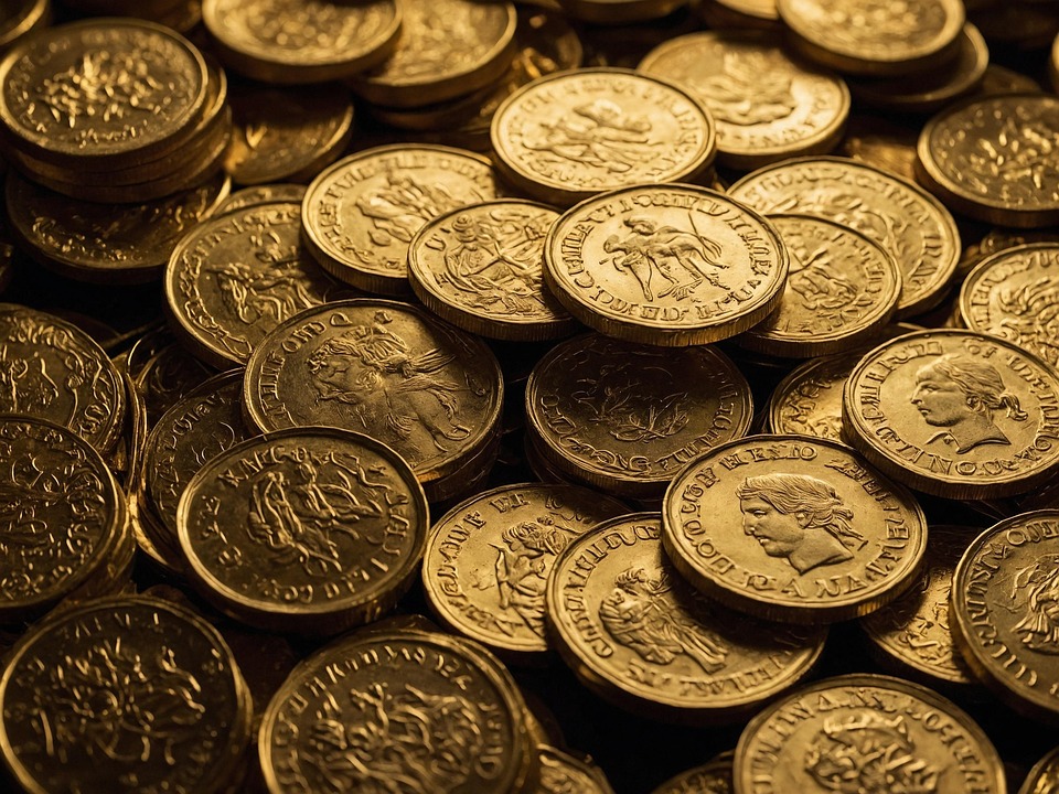 Download Gold, Money, Bank. Royalty-Free Stock Illustration Image - Pixabay