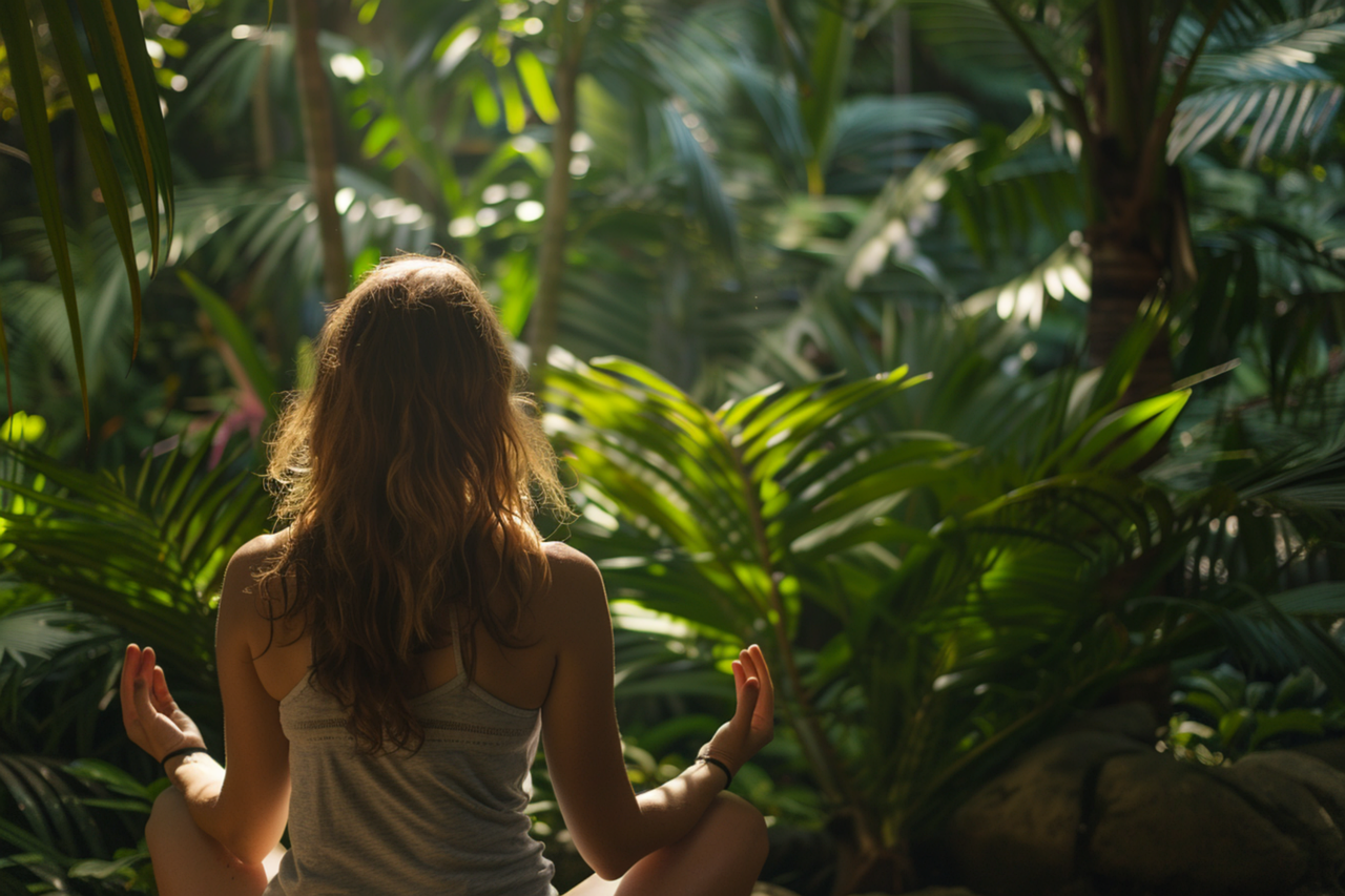 Download Meditation, Release, Relaxation. Royalty-Free Stock ...