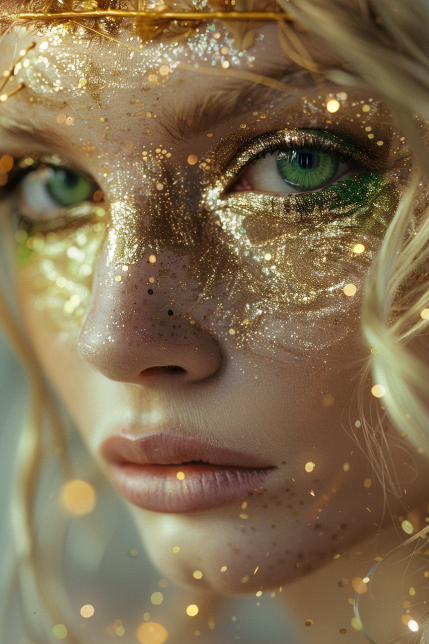 Download Woman, Makeup, Gold. Royalty-Free Stock Illustration Image ...