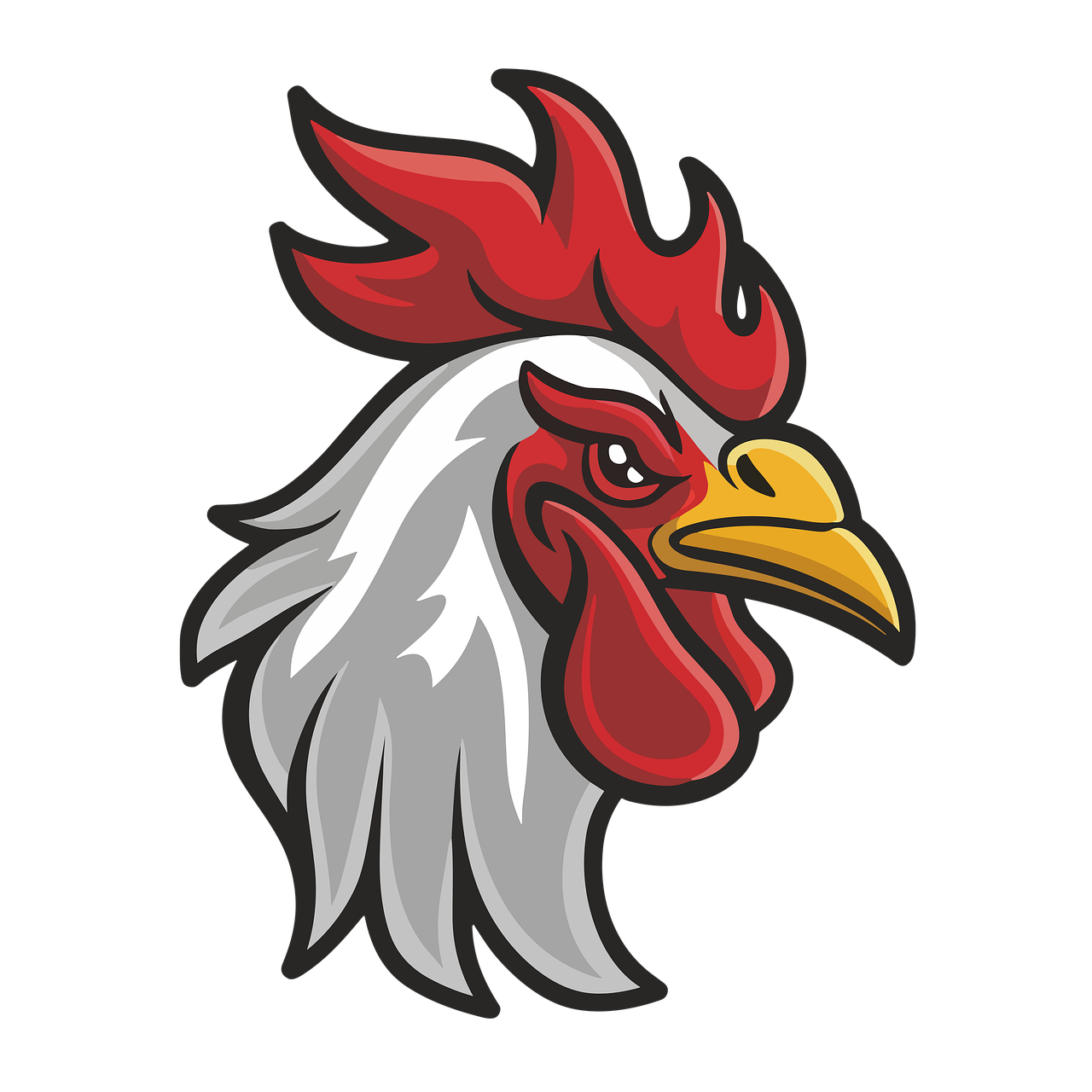 Explore 337+ Free Rooster Illustrations: Download Now - Pixabay