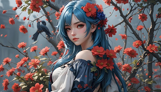 Download Anime, Girl, Woman. Royalty-Free Stock Illustration Image ...