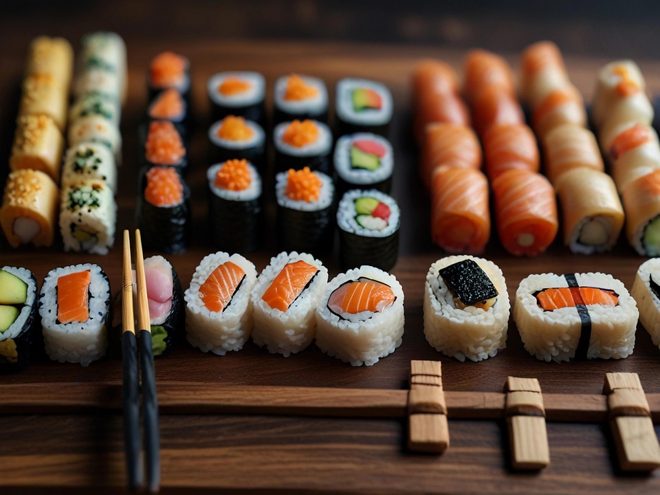 Download Sushi, Food, Restaurant. Royalty-Free Stock Illustration Image ...