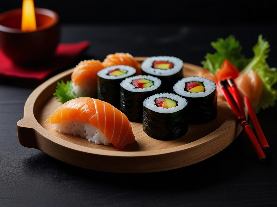 Download Sushi, Food, Restaurant. Royalty-Free Stock Illustration Image ...