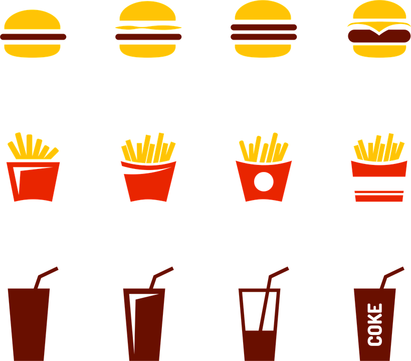 Fast Food Aliments Hamburger - Images vectorielles gratuites sur ...