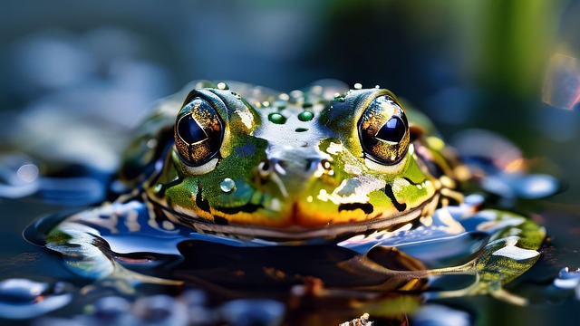 Download Bullfrog, Close Up, Habitat. Royalty-Free Stock Illustration ...