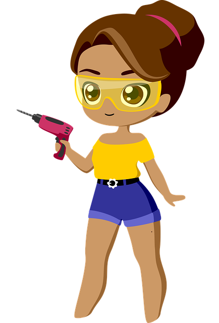 Download Woman, Drill, Tool. Royalty-Free Stock Illustration Image ...
