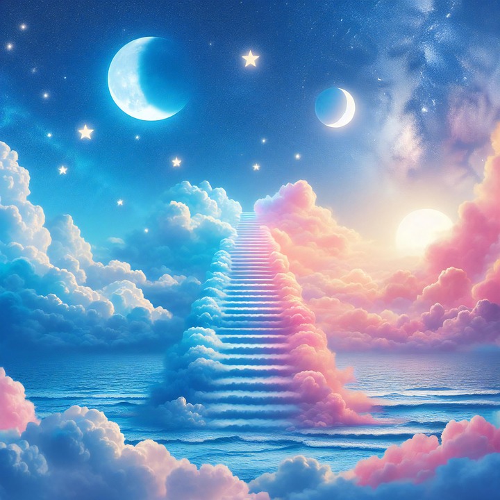 Download Ai Generated, Rainbow, Heaven. Royalty-Free Stock Illustration ...