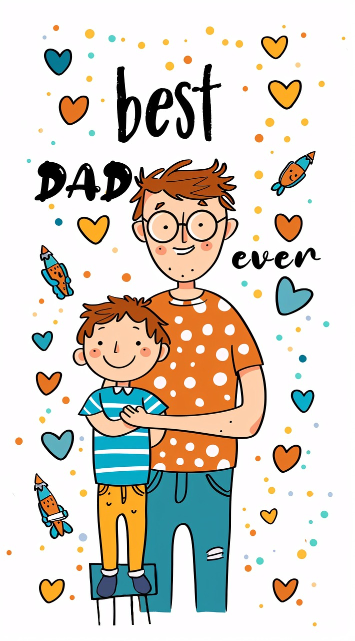 Download Ai Generated, Father'S Day, Super Dad. Royalty-Free Stock ...