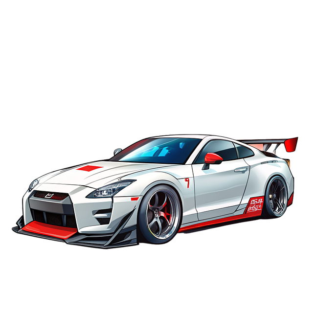 Download Car Nissan Gtr, Nissan, Machine. Royalty-Free Stock ...