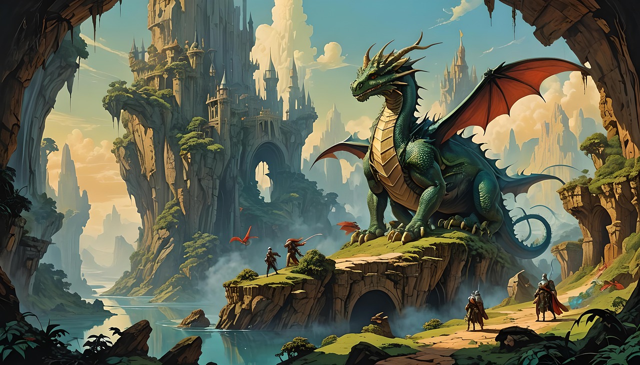 Download Dragon, Creature, Castle. Royalty-Free Stock Illustration ...